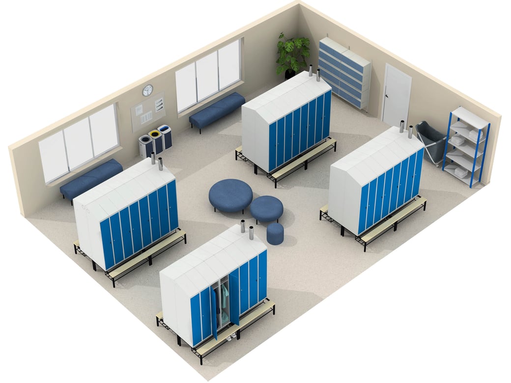 Changing rooms designed with everyone in mind | AJ Products UK