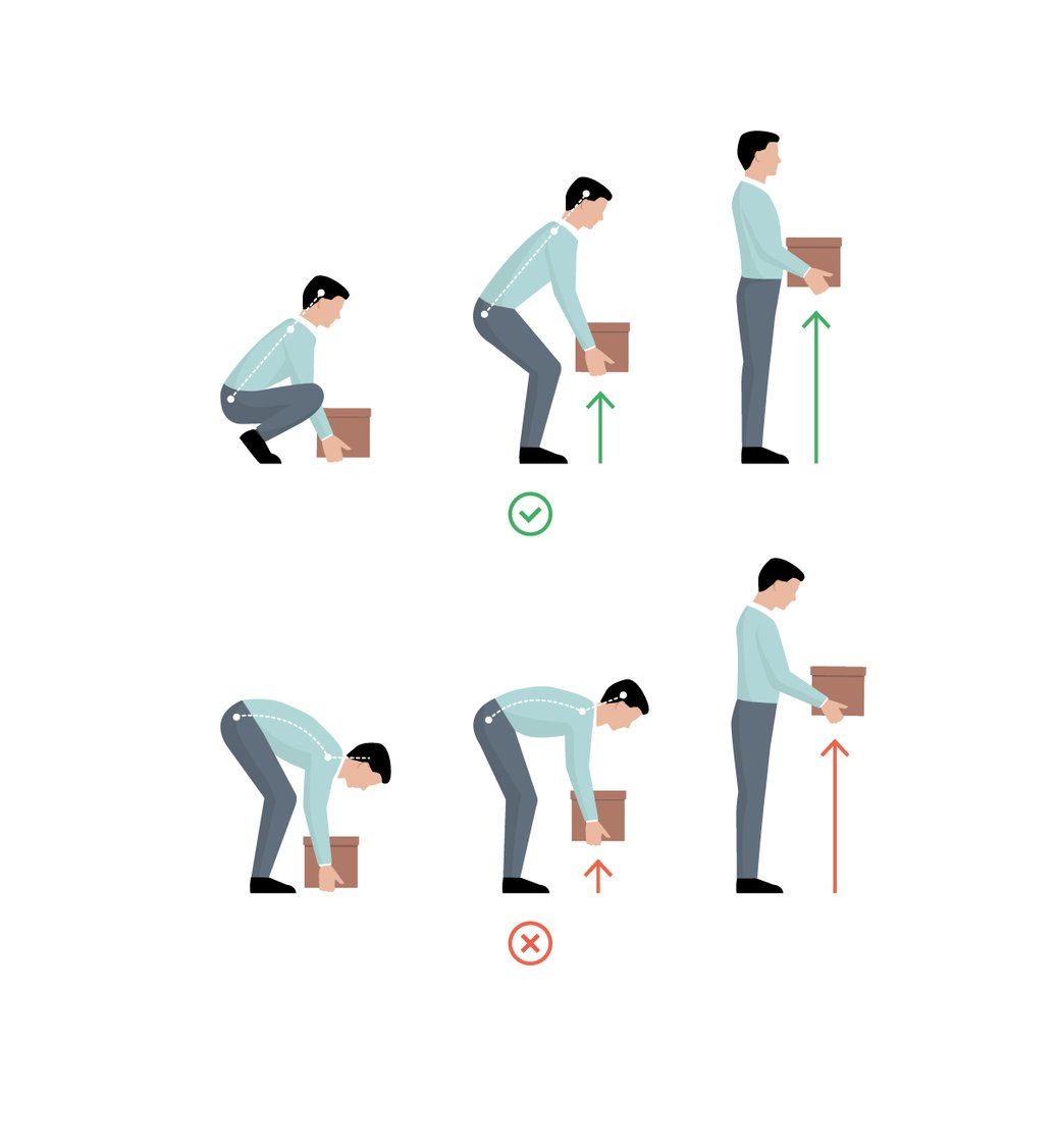 How To Lift Correctly and Protect Your Body | AJ Products IE