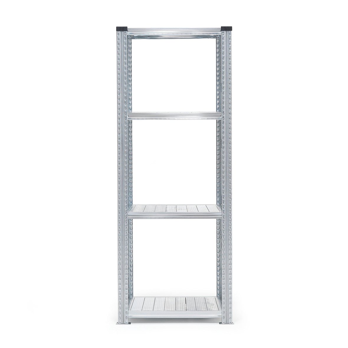Galvanised shelving TRANSFORM, basic unit, 4 shelves, 1972x600x500 mm ...