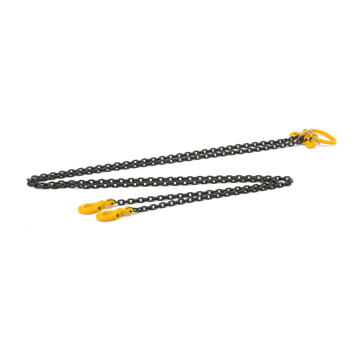 Lifting chain, 2 leg, 1600 kg load, 3 metres, 6 mm | AJ Products UK