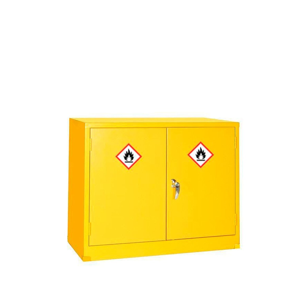 COSHH & Chemical Cabinets | Yellow COSHH Cabinets | AJ Products UK