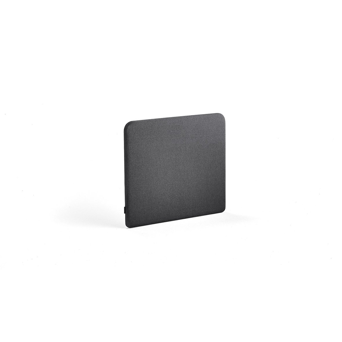 Desk screen ZONE, black brackets, 800x650x36 mm, fabric Etna ...