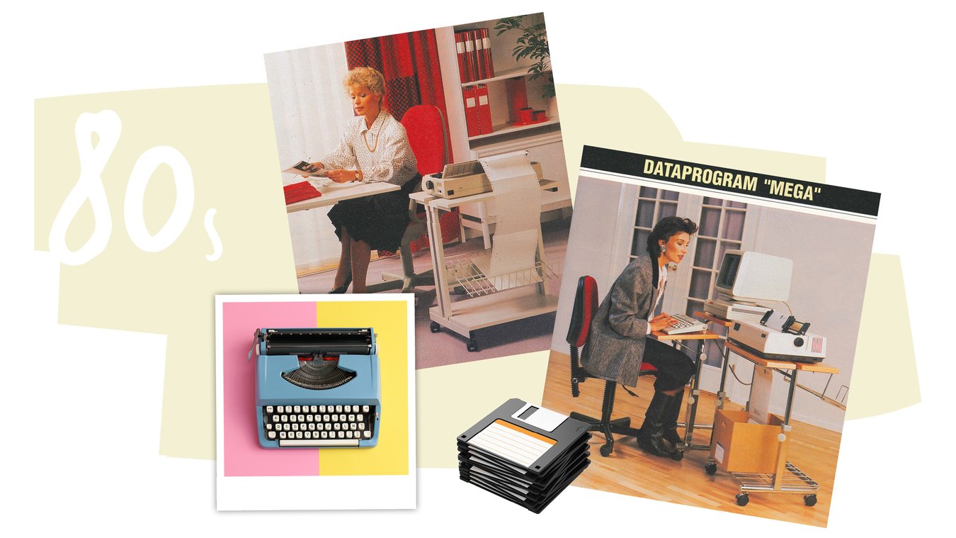 How Office Desks Have Evolved Over 40 Years | AJ Products UK