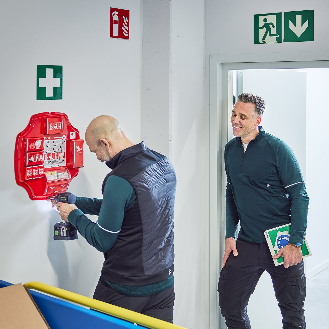 Increase industrial safety with clear signage and floor markings | AJ ...