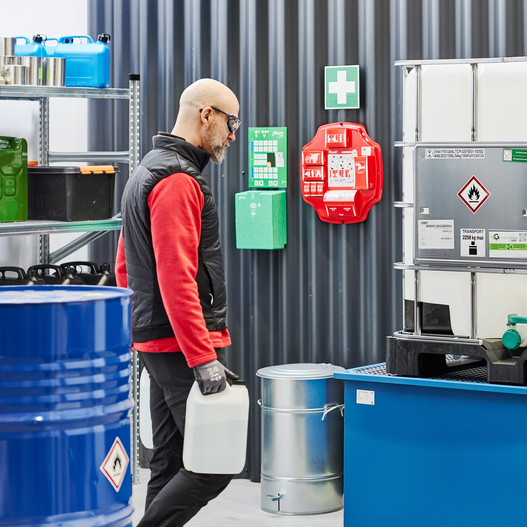 How should you store chemicals and hazardous waste? | AJ Products UK