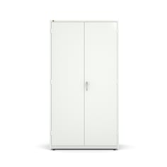 Extra deep storage cabinet SPIRIT, 1900x1020x635 mm, white, white | AJ ...