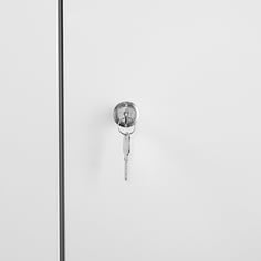 Cylinder lock for personal storage QBUS, 2 keys | AJ Products UK