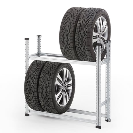 Dekkstativ og dekkreoler – for oppbevaring av dekk | AJ Produkter