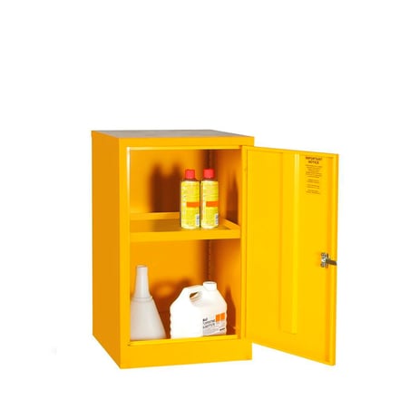 Hazardous Chemical Storage Cabinets & Shelves | AJ Products IE