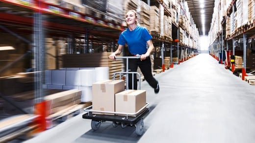 Four benefits of efficient logistics flow | AJ Products UK