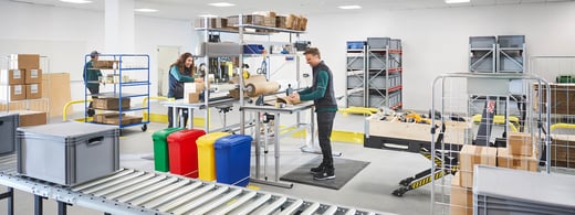 Tips to Boost Efficiency with an Ergonomic Packing Station | AJ Products UK