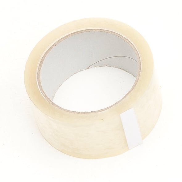 Packing tape, 50 mm x 66 m, transparent | AJ Products IE