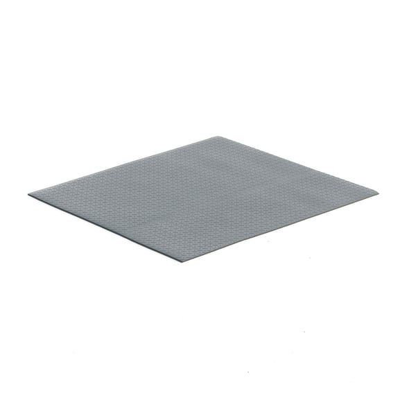 Workplace mat MARVELL, full roll, 910x18000 mm, grey | AJ Products IE