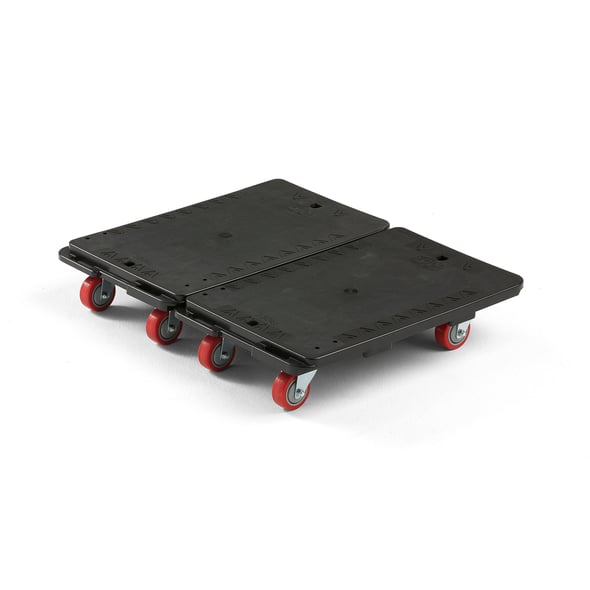 Interconnecting box dolly, 200 kg | AJ Products IE