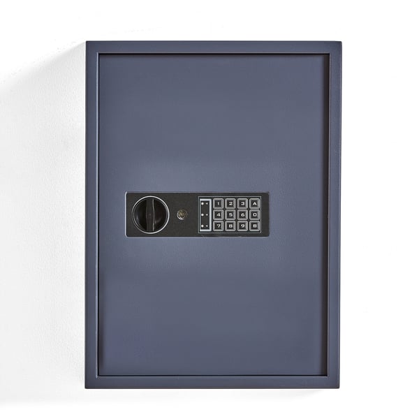 Heavy-duty key cupboard BARKER, 100 hooks, 550x400x120 mm | AJ Products