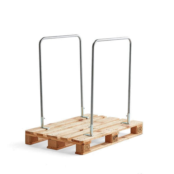 Demountable pallet posts (pair), 775x1000 mm | AJ Products IE