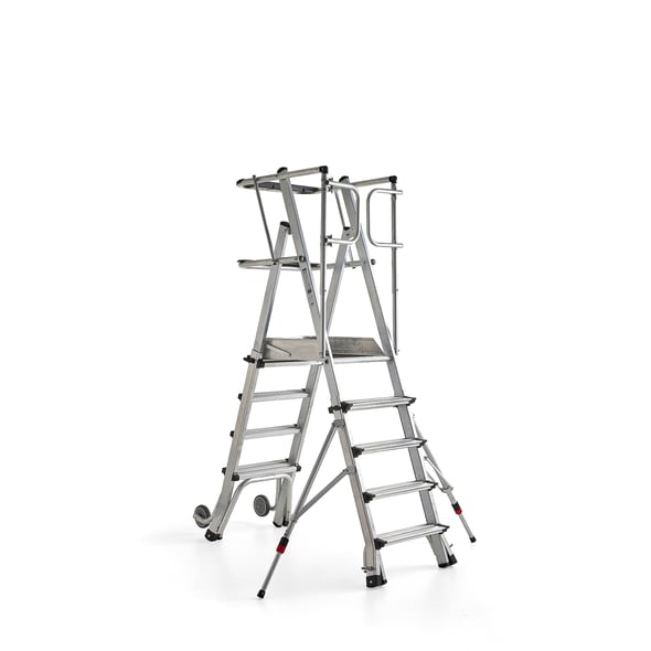 Magacinske merdevine ATOP, 5-8 stepenika, 1190-1890 mm | AJ Proizvodi