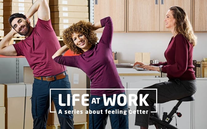 Life at work – a series about feeling better | AJ Proizvodi