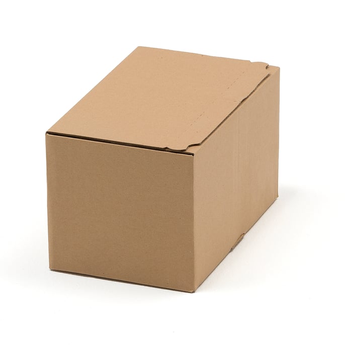 Pre-taped mail order box, 25-pack, 284x184x167 mm | AJ Products IE