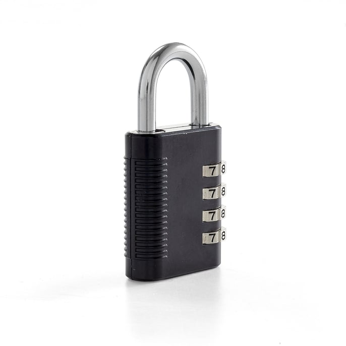 Padlock with combination | AJ Products UK