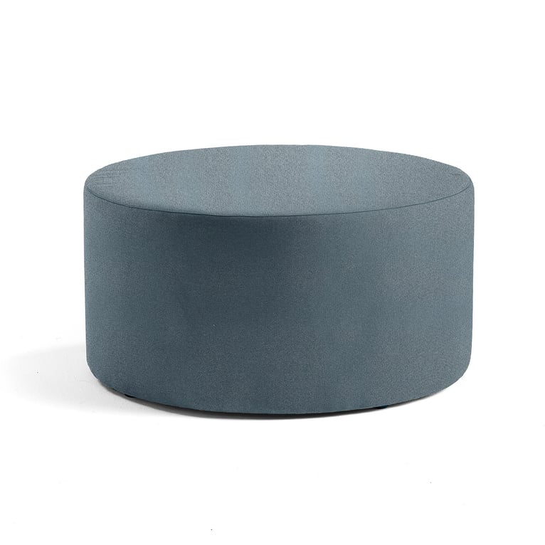 Seating block CASUAL, Ø 1000 mm, fabric CURA, navy blue | AJ Products UK