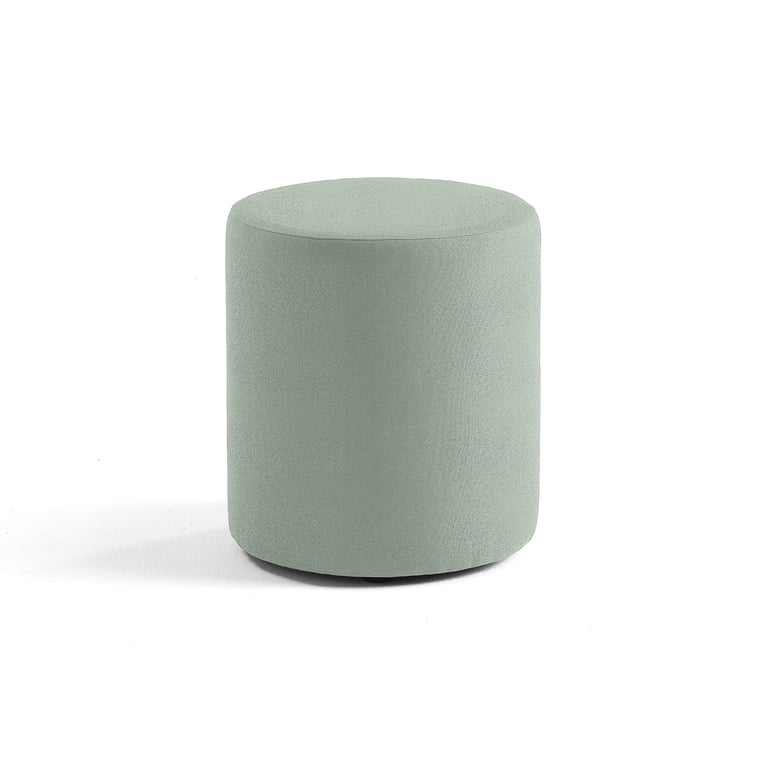 Seating block CASUAL, Ø 440 mm, fabric CURA, green grey | AJ Products IE