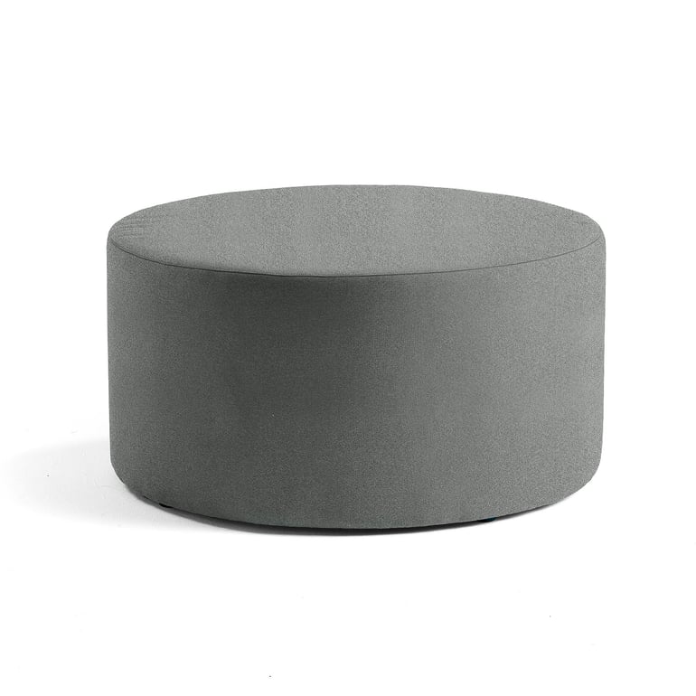 Seating block CASUAL, Ø 1000 mm, fabric CURA, anthracite | AJ Products UK