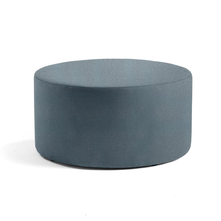 Seating block CASUAL, Ø 1000 mm, fabric CURA, navy blue | AJ Products IE