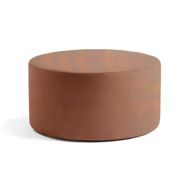 Seating block CASUAL, Ø 1000 mm, fabric CURA, copper | AJ Products UK