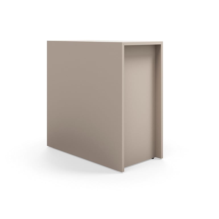 Tiered stage seating module TOGETHER, 800x400x800 mm mm, clay grey | AJ ...