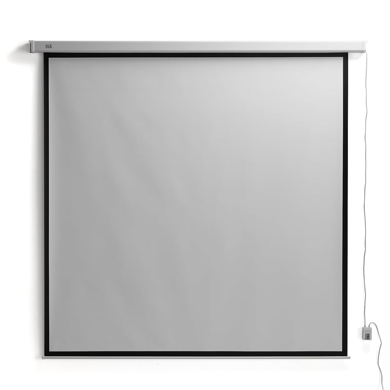 Motorisert lerret DAWN, 2400x2400 mm | AJ Produkter