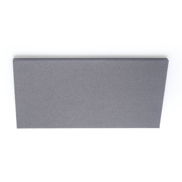 Acoustic panel POLY, rectangular, 1180x600x56 mm, light grey | AJ ...