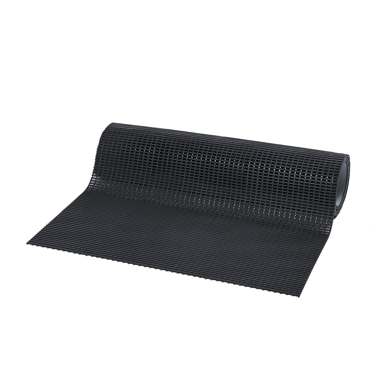 Roof walkway matting CROSSGRIP, 10 m roll, W 1220 mm, black | AJ ...
