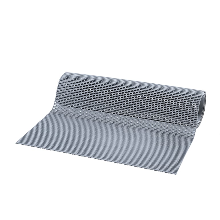 Roof walkway matting CROSSGRIP, 10 m roll, W 1220 mm, grey | AJ Products UK