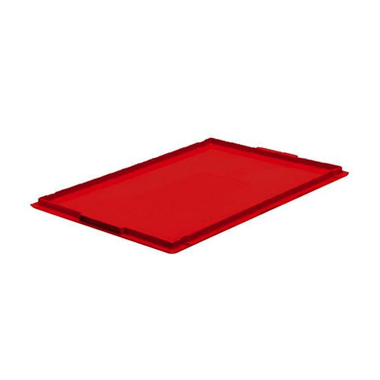 Lid for Euro box, 400x600 mm, red | AJ Products IE