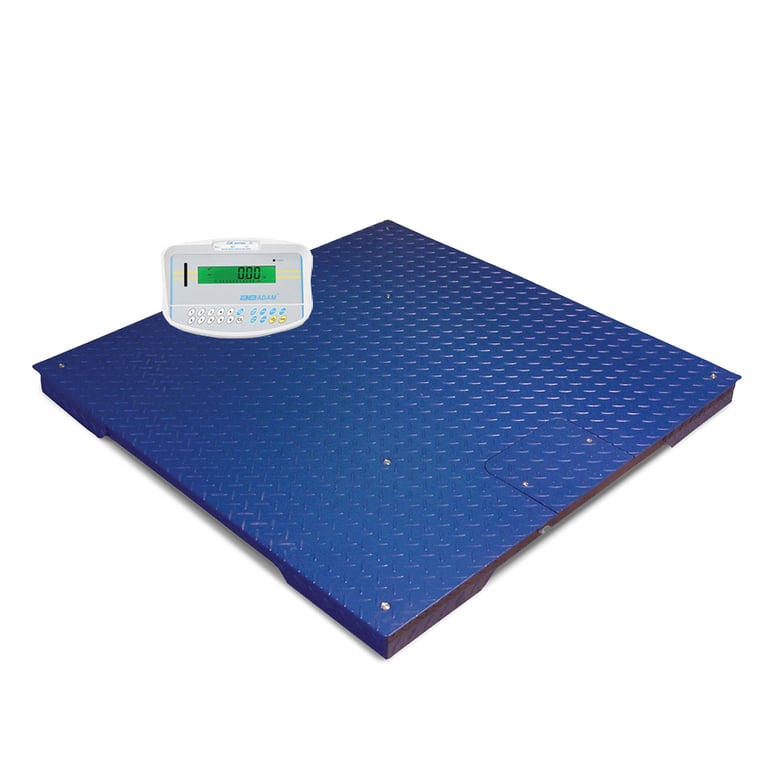 Large platform scales, 1000 kg load, 0.2 kg, 1200x1200 mm | AJ Products IE