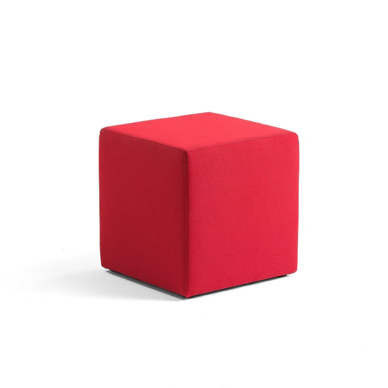 Seating block CASUAL, 500x500 mm, red | AJ Products IE