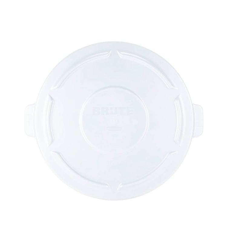 Lid for round container BRUTE® 75 L, white | AJ Products UK