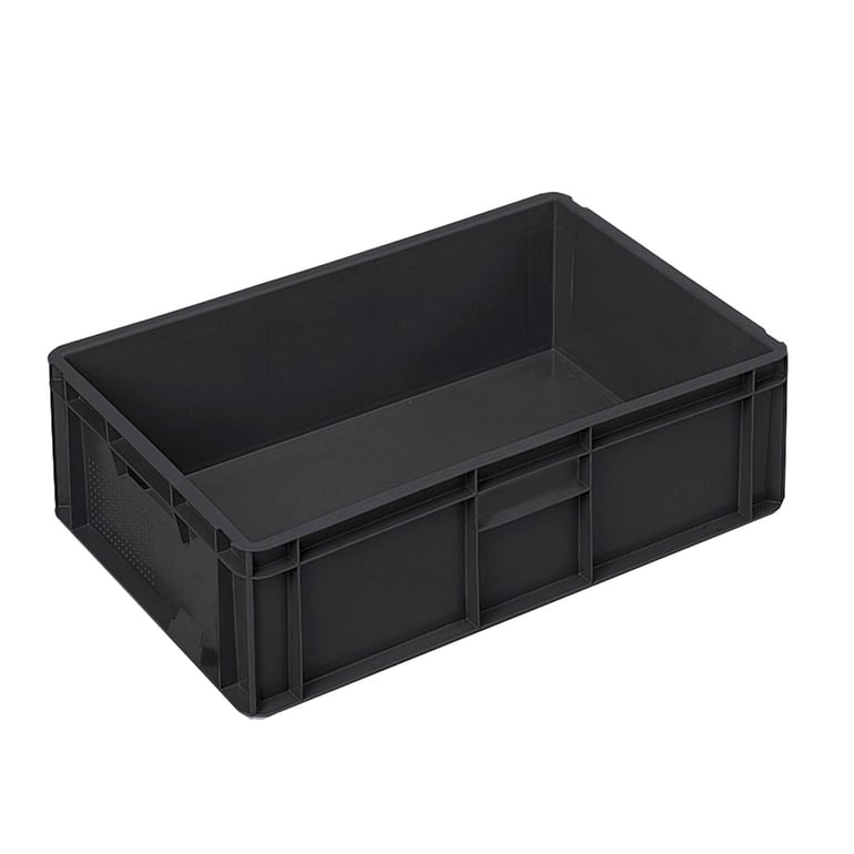 Eco Euro box, solid, 600x400x175 mm, 34 L | AJ Products UK