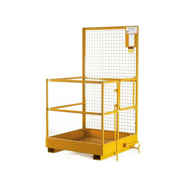 Access platform for forklift trucks, 350 kg load | AJ Products IE