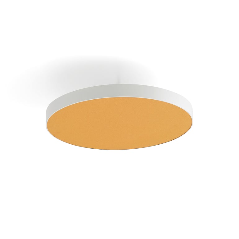 Takabsorbent GRACE, Ø 580 mm, nedpendlad 100 mm, senap | AJ Produkter