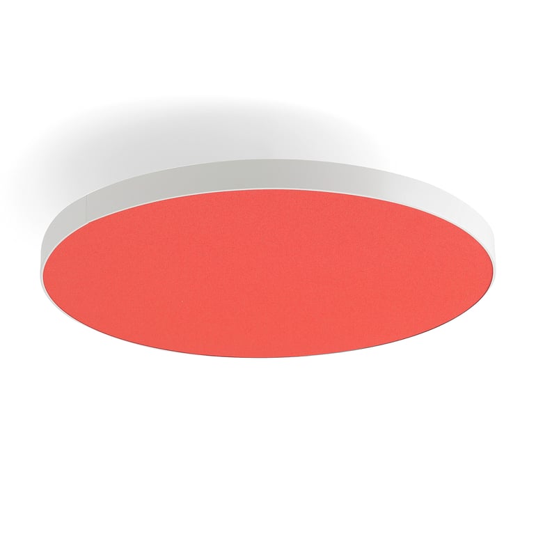 Takabsorbent GRACE, Ø 780 mm, nedpendlad 100 mm , röd | AJ Produkter