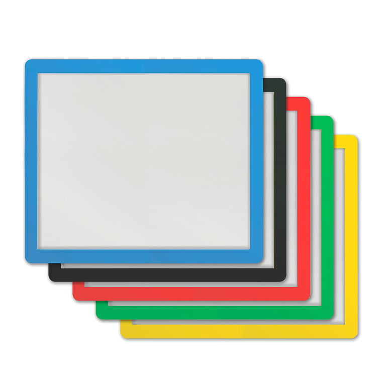 Self-adhesive document frame, 10-pack, A3, assorted | AJ Products UK