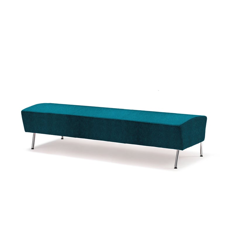 Bench ALEX, Zone fabric, sky blue | AJ Products UK