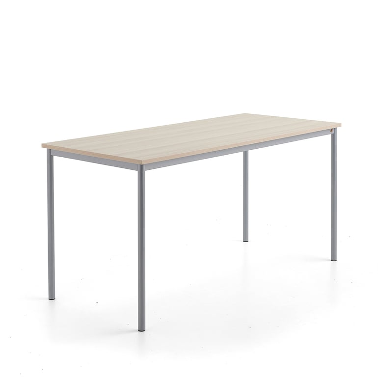 Desk SONITUS PLUS, 1800x800x900 mm, noise reducing ash high pressure ...