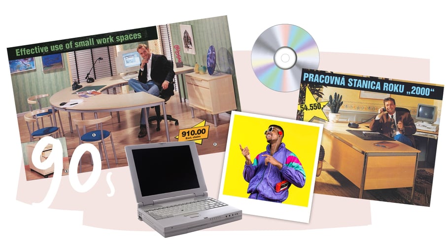 How Office Desks Have Evolved Over 40 Years | AJ Products UK