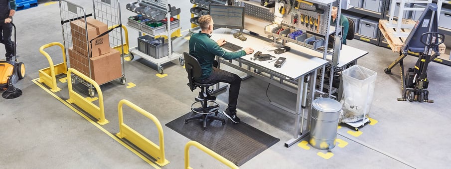 Ease Your Body With a Workplace Mat | AJ Products UK