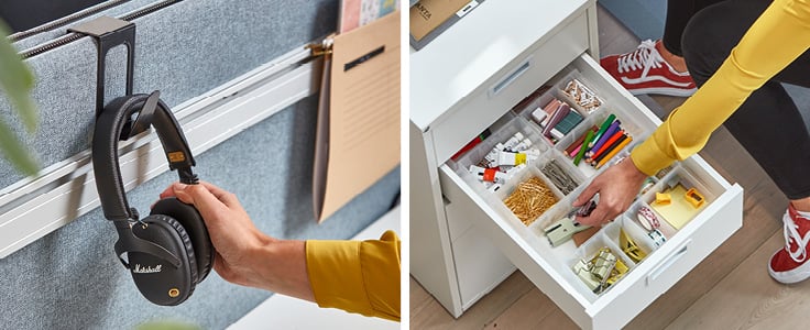 How to keep your office desk clean and tidy | AJ Products