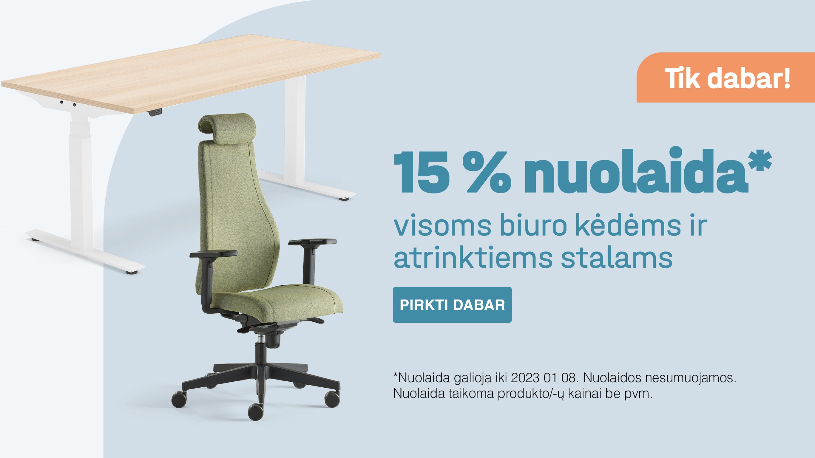 Biuro baldai, sandėlio ir pramonės baldai bei įranga | AJ Produktai