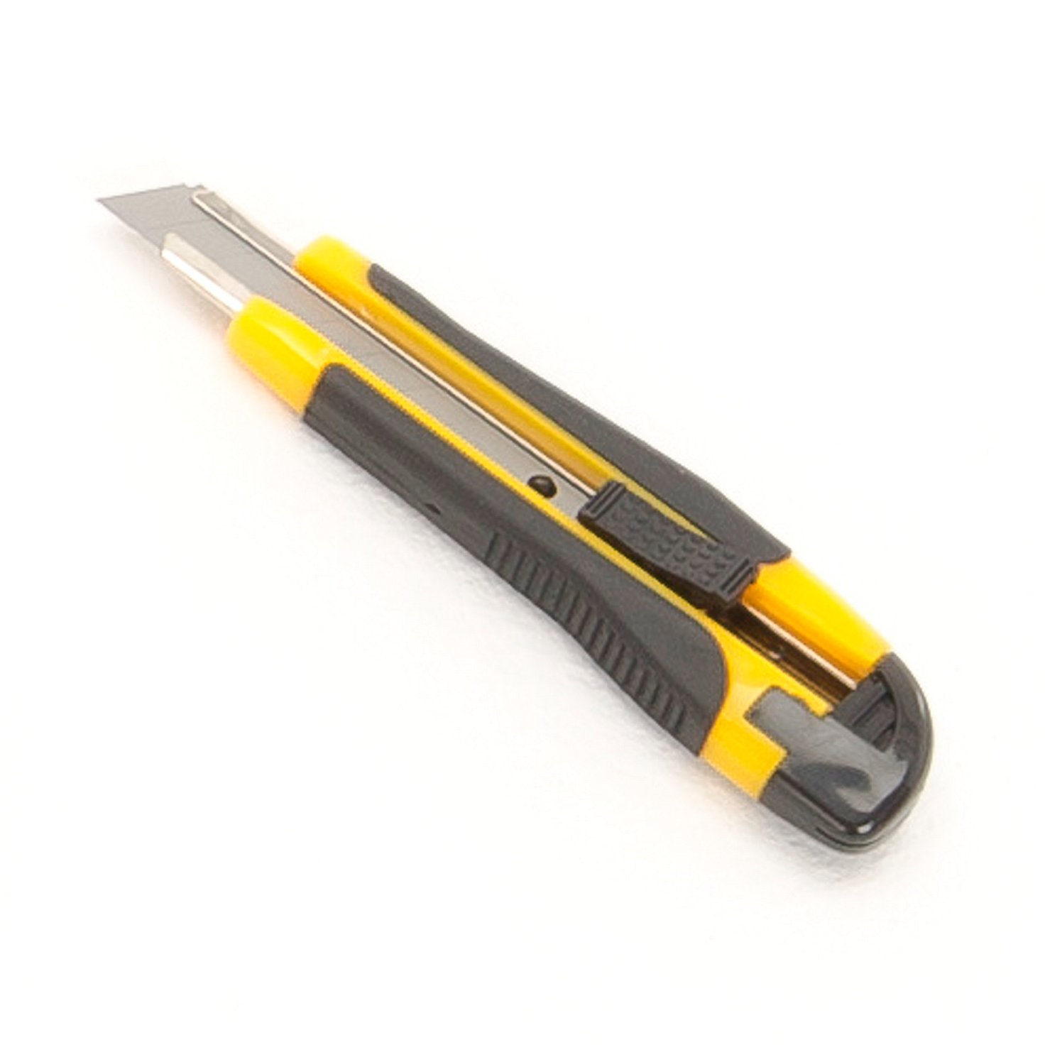 Tapetkniv med gummigrep og 2 ekstra blader, 12-pakk, 18 mm | AJ Produkter